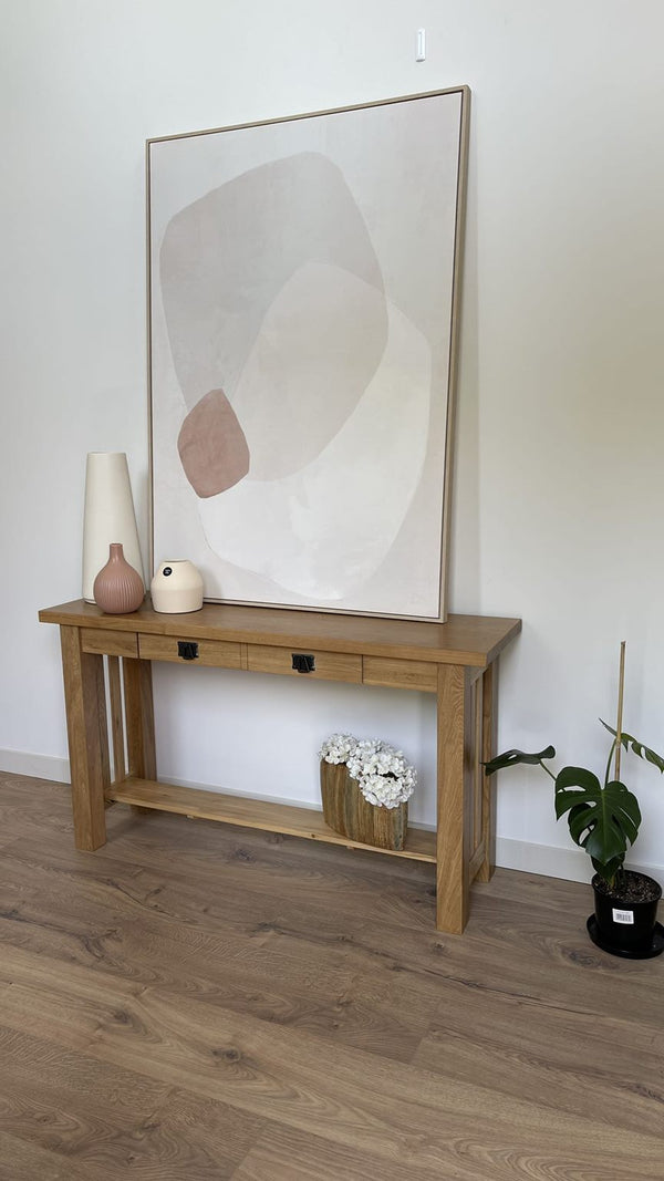 High Quality Solid Oak Hall table *Available* – MicroGiant